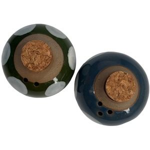 Mud Pie | Dining | Mud Pie Dot Salt And Pepper Shakers Set Blue Green ...